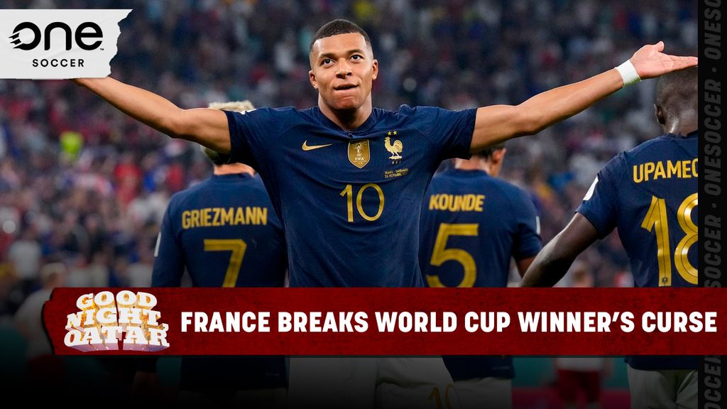 Mbappe shines as France breaks World Cup winner's curse